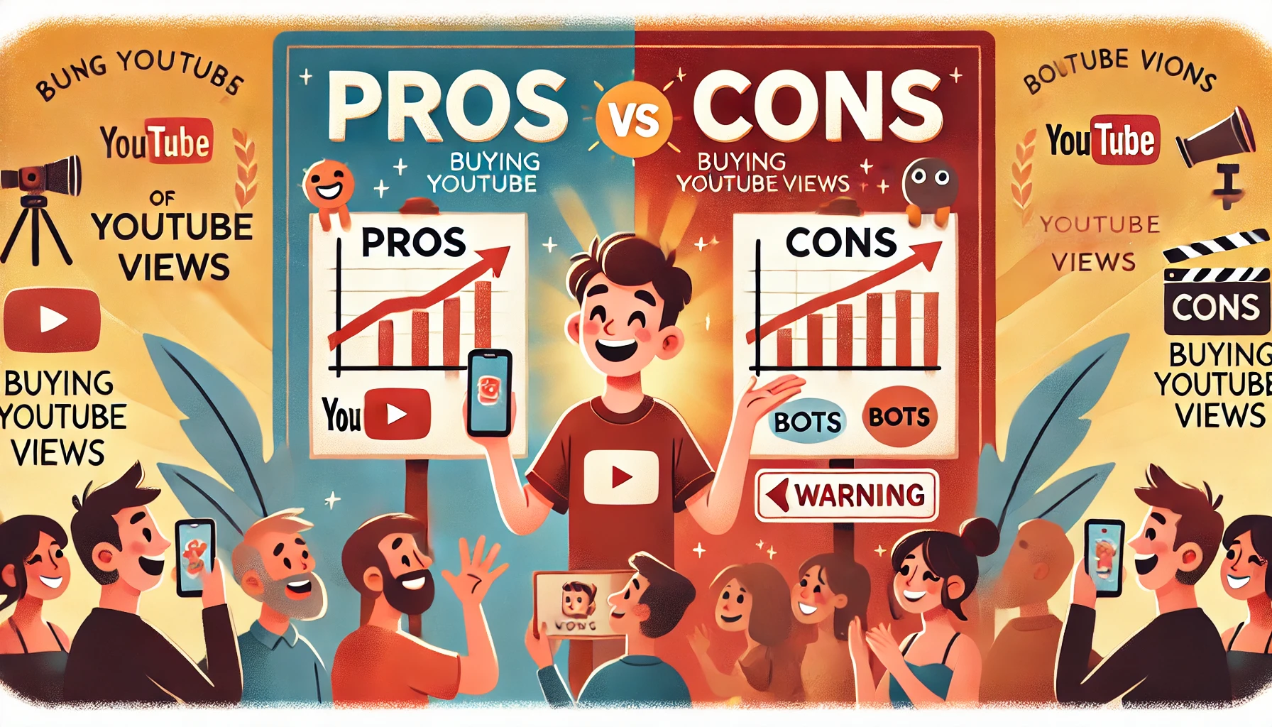 Pros & Cons of Buying YouTube Views - MediaGeneous Blog