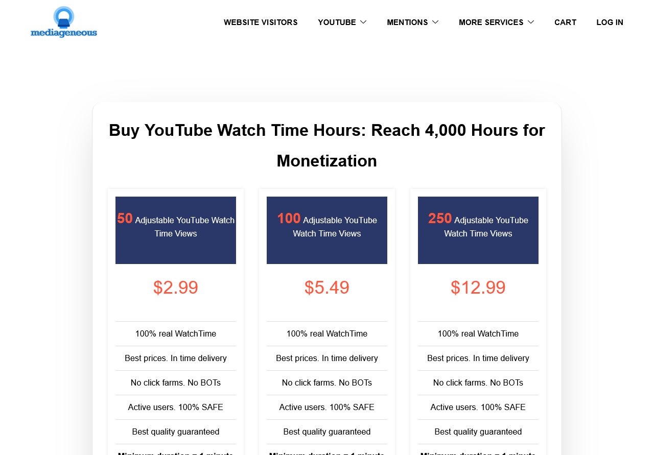 10 Best Sites to Buy YouTube Watch Time Hours - MediaGeneous Blog