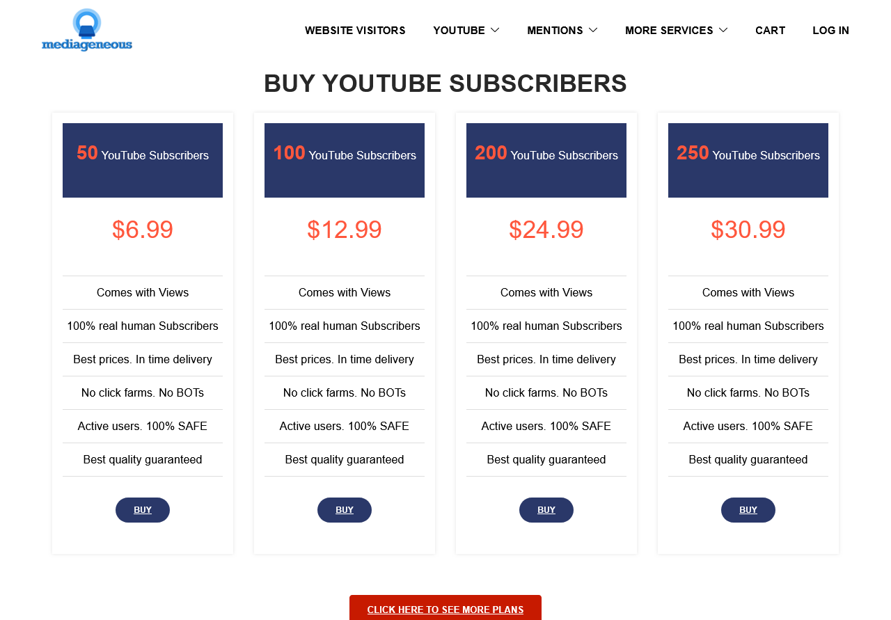 10 Best Sites to Buy YouTube Subscribers - MediaGeneous Blog